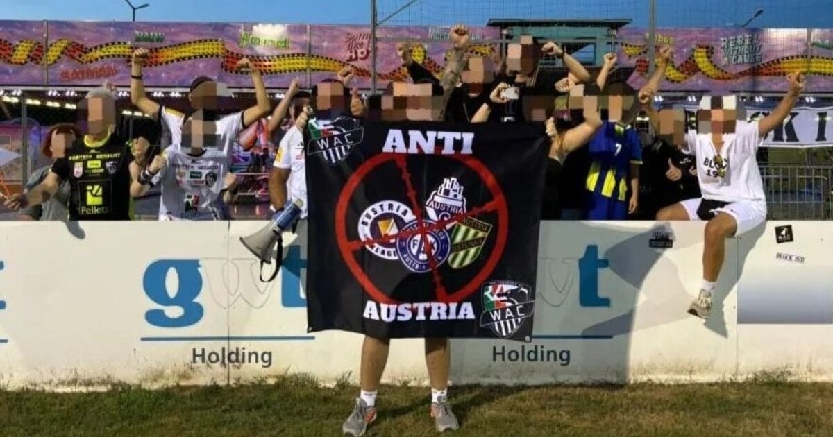 Aufreger vorm Derby - Hass-Plakat der WAC-„Ultras“ gefällt Wolfsberg ...