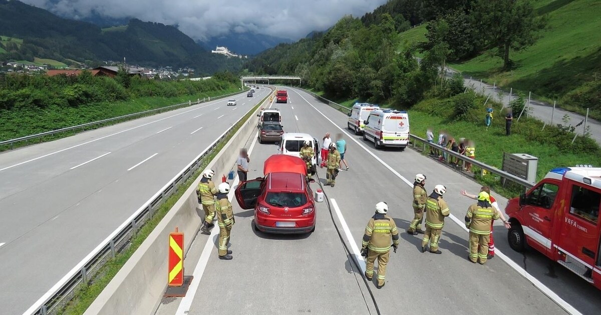 Pfarrwerfen - Feuerwehr rückte zum bereits 100. Einsatz aus | krone.at