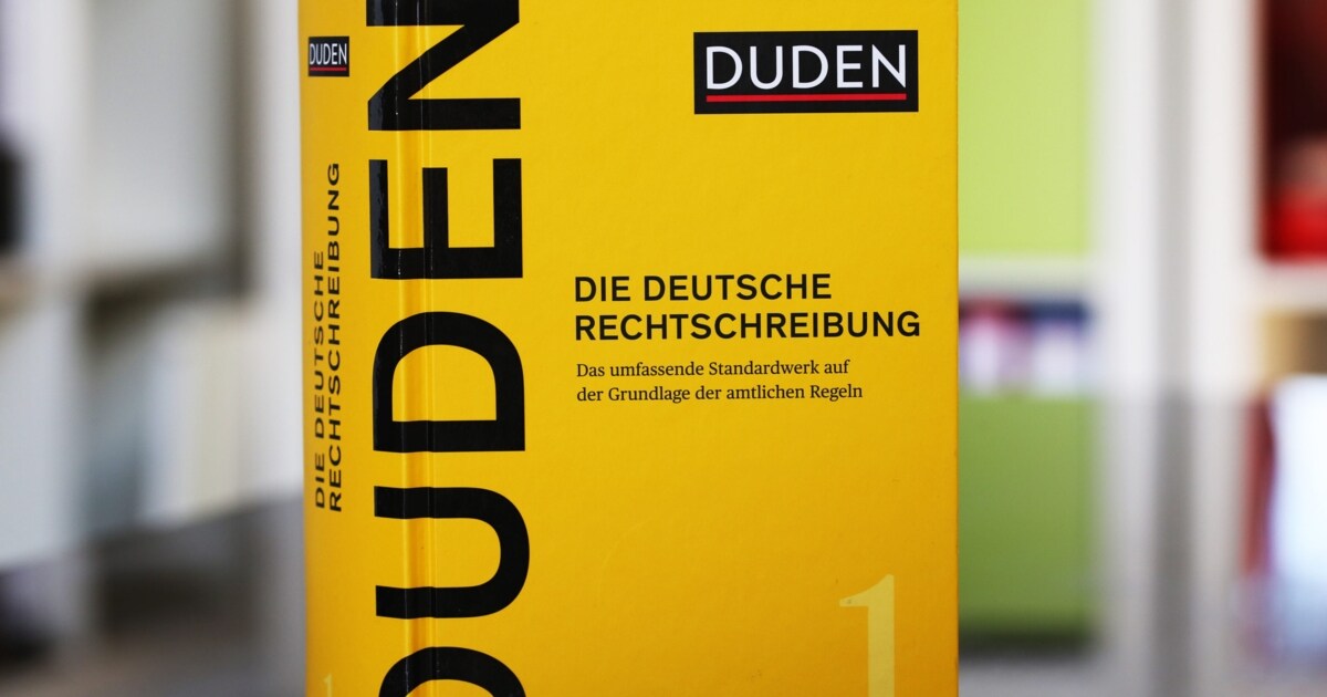 Der Einfluss des Duden - Isst es heute völlik ekal wie mann was ...