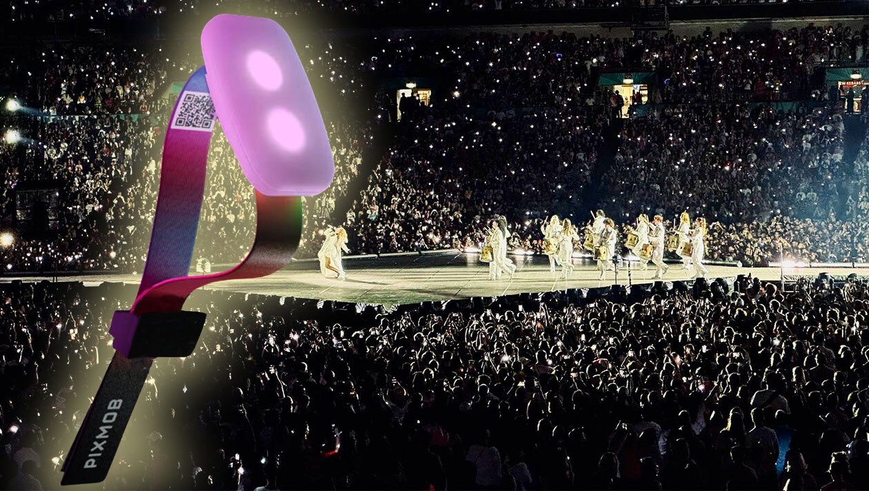 Wie bei Taylor Swift - Wow! So funktionieren LED-Armbänder bei ...