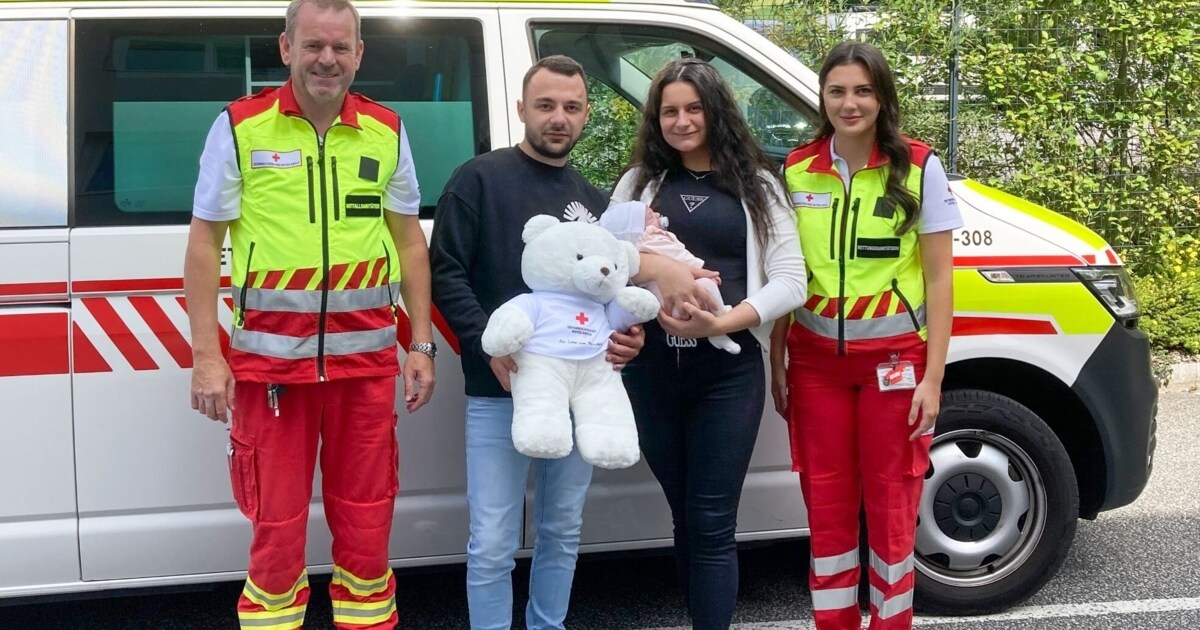 Born at home - Baby Aleyna was in a particular hurry at birth | krone.at