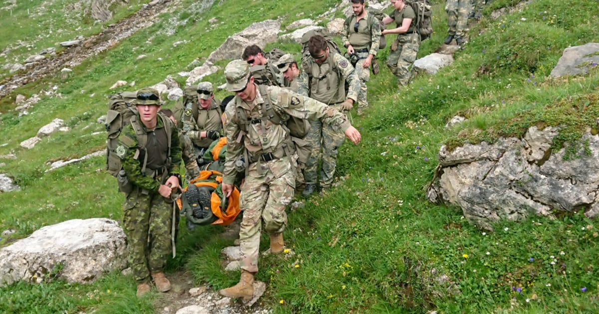 In the mountains - East Tyrolean mountain troops train US Army and co ...