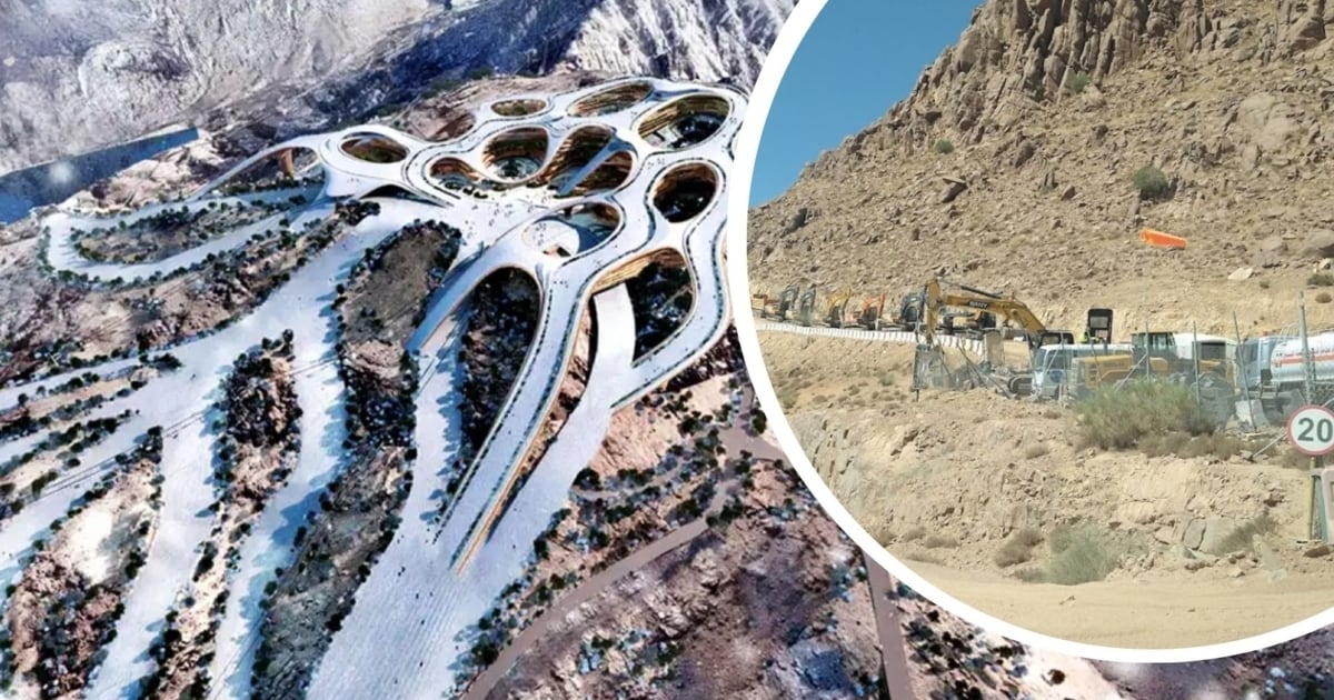 New pictures from the mountain - Skiing in Saudi Arabia: mega project ...