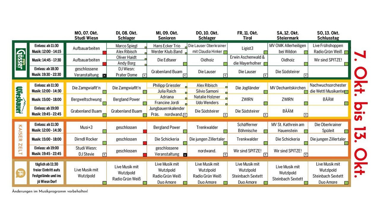 Jetzt Tickets sichern! - Die Vorfreude auf die Wiener Kaiser Wiesn steigt | krone.at