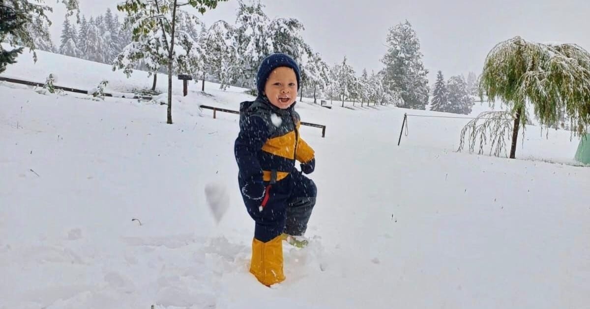 Snow up to 1100 meters - Winter is sending out its vanguard again ...