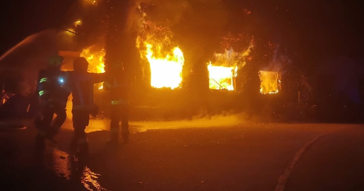 Investigation underway - There is a suspect after a fire in an asylum ...
