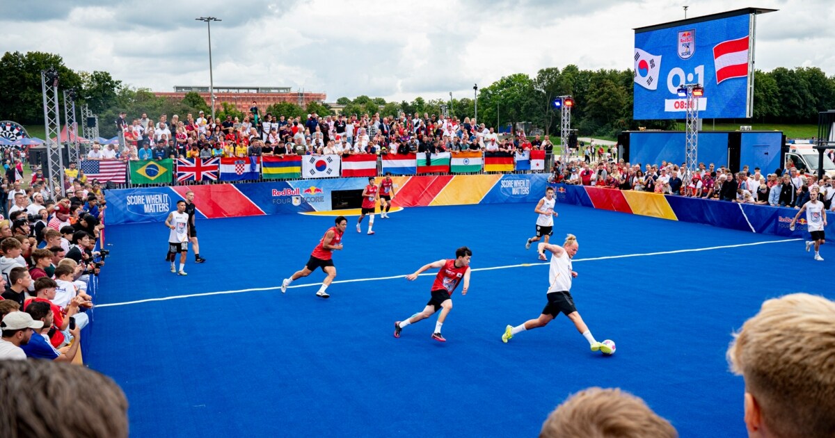 Red Bull Four 2 Score - Ein Paradies für Käfig-Kicker aus aller Welt ...