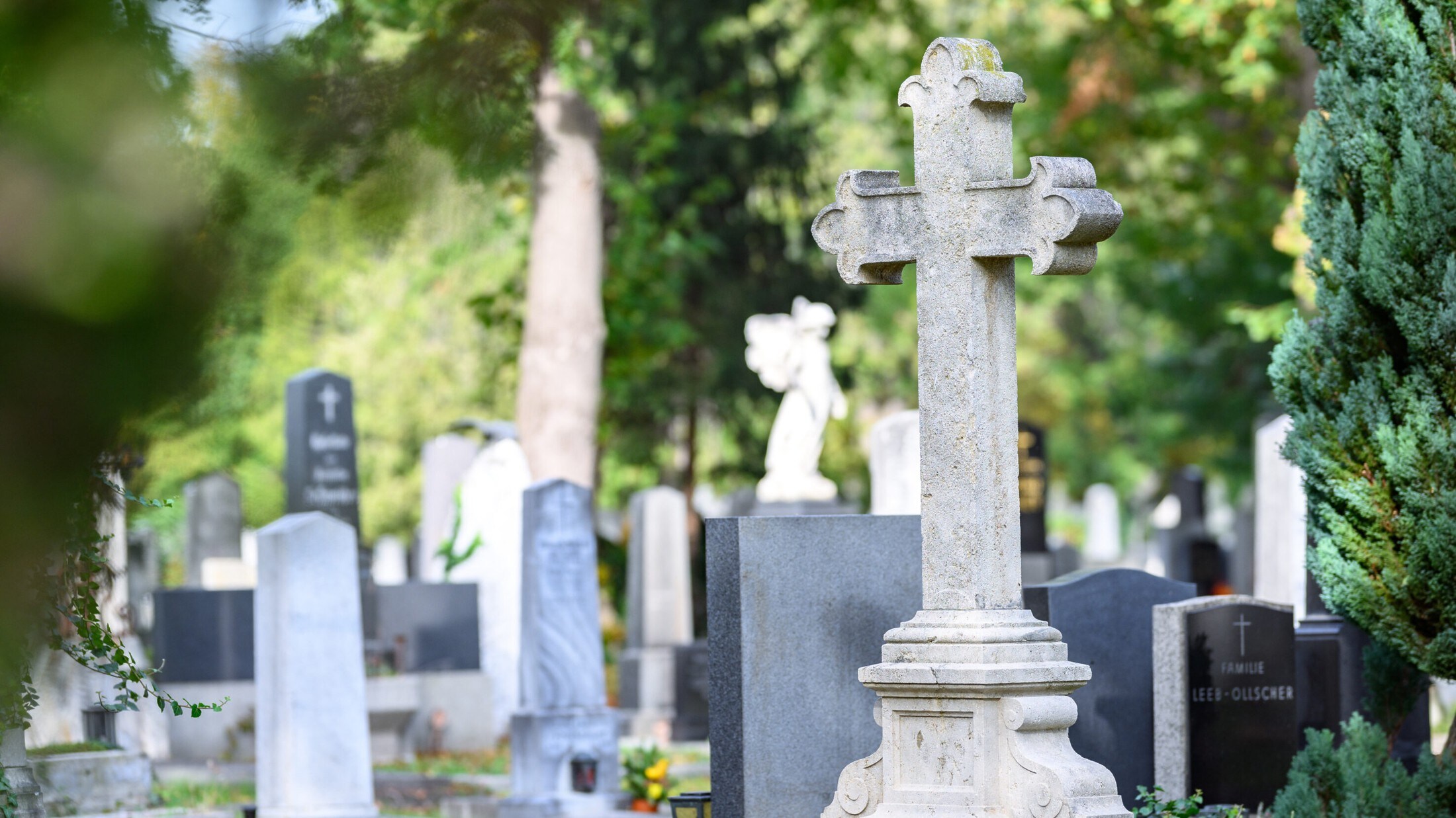 On 1000 graves - Mysterious QR codes keep Munich police busy | krone.at