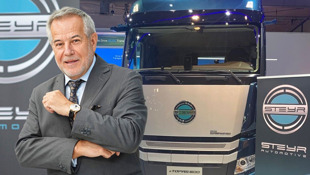 Fahrzeug vorgestellt - Steyr gibt jetzt mit Chinesen bei Elektro-Lkw ...