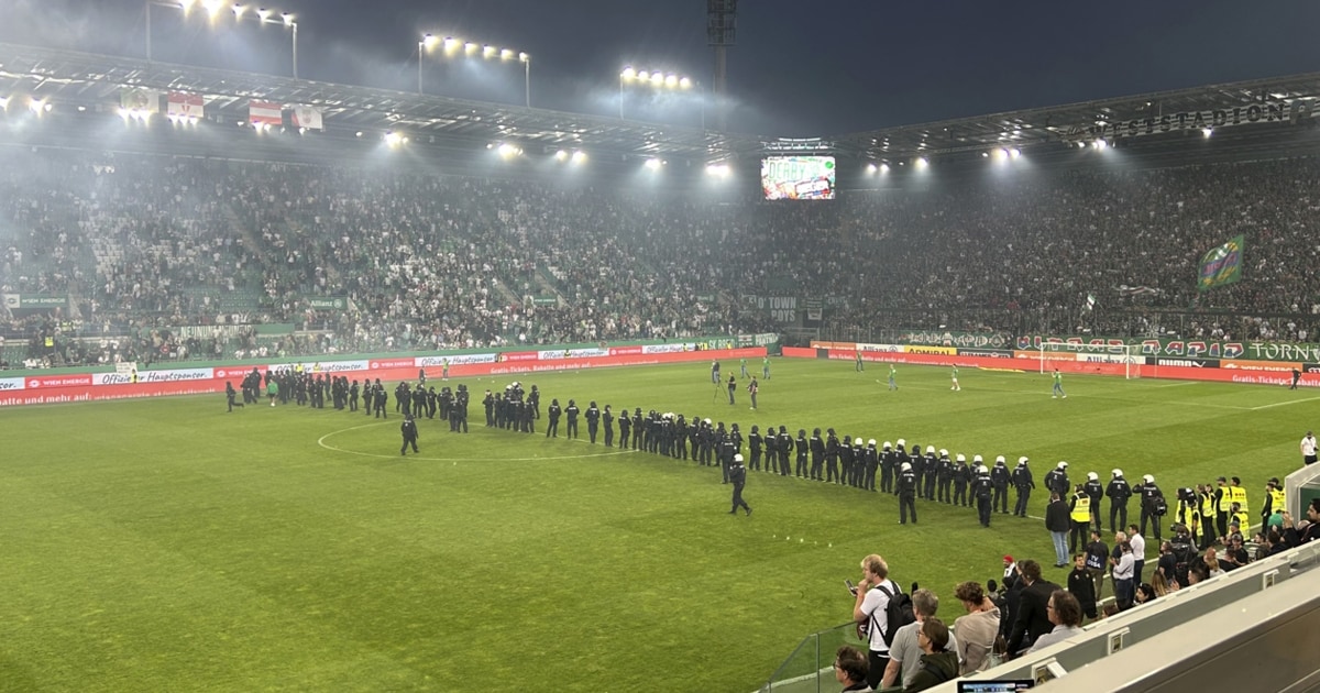 "Sanctions will follow" - Derby riots: How Austria reacts to the league ...