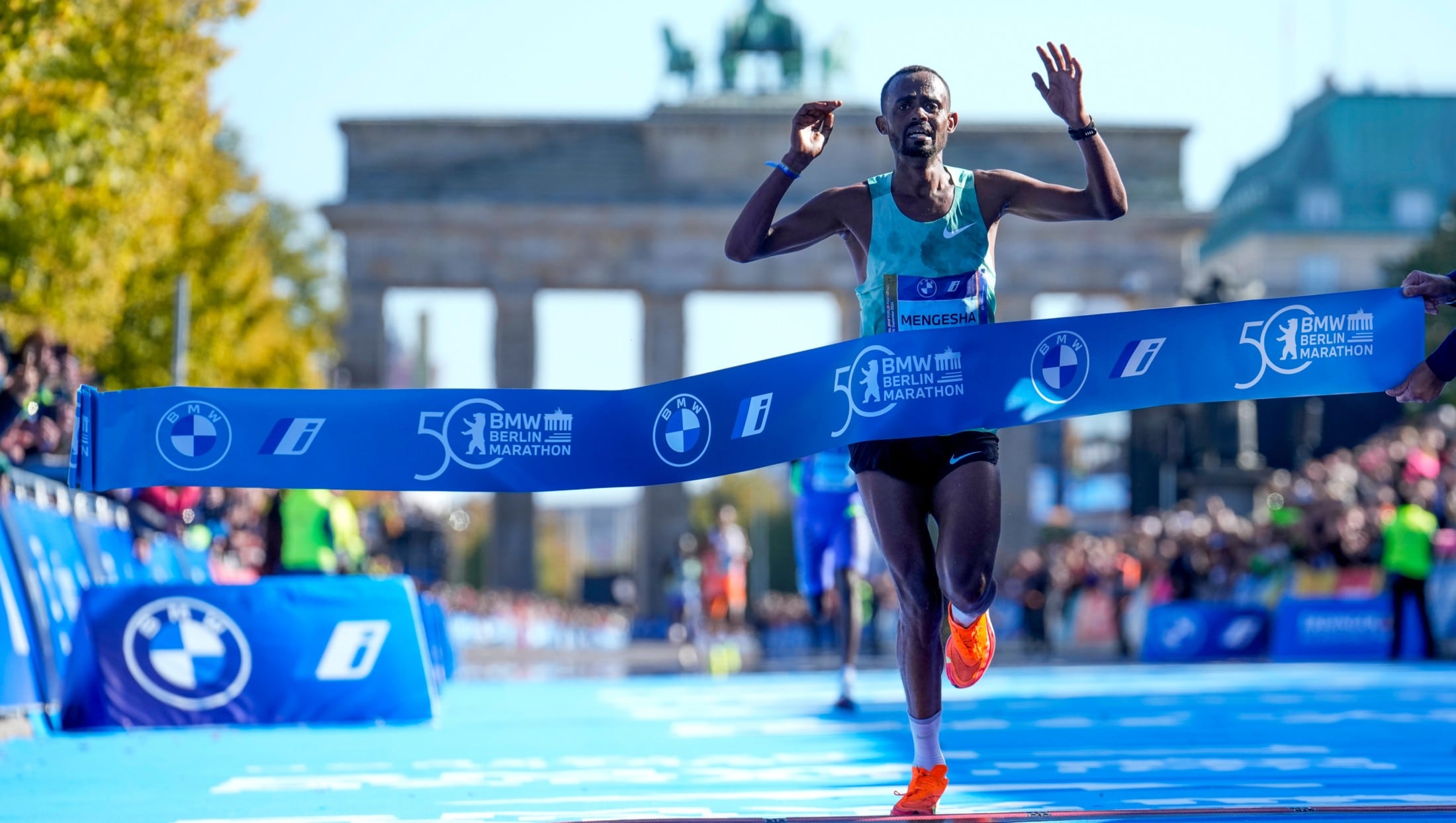 Record not in danger - Ethiopian Milkesa Mengesha wins Berlin Marathon ...