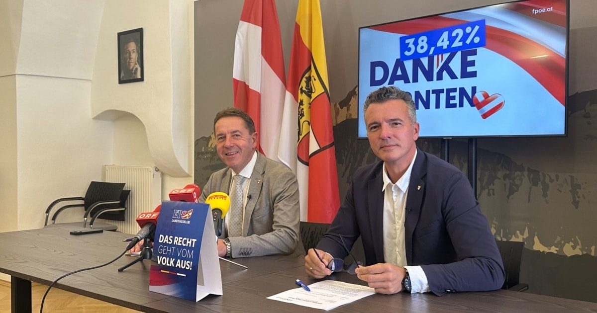 Gernot Darmann - Nach Wahl: „FPÖ Kärnten hat klar abgeliefert“ | krone.at