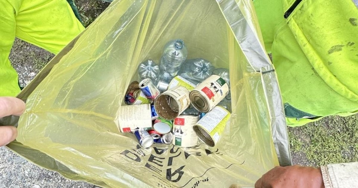 No more separation - From 2025, cans will also be allowed in plastic ...