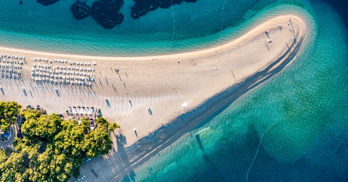 Cyclone "Boris" rages - Croatia’s most famous beach is suddenly gone ...