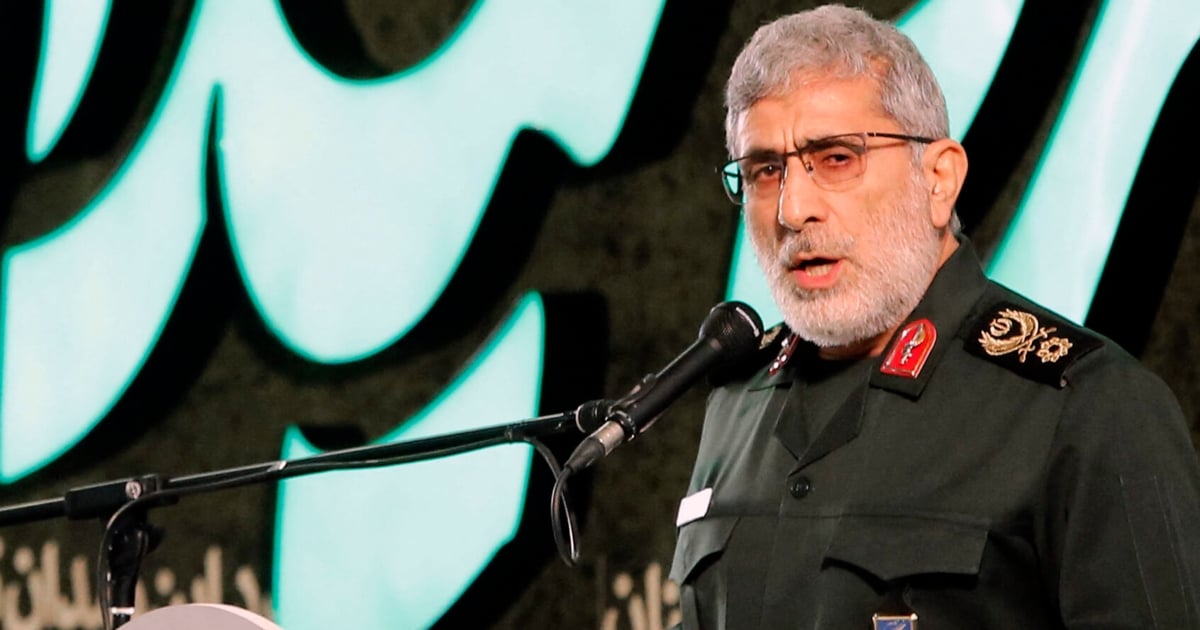 Disappeared for days - Iranian top general Ghaani has reappeared | krone.at