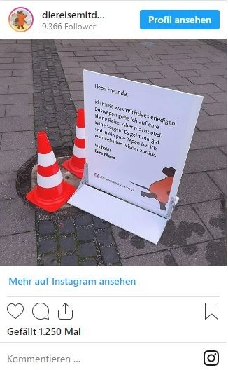 A political action - Popular mouse statue ‘kidnapped’ in Cologne | krone.at
