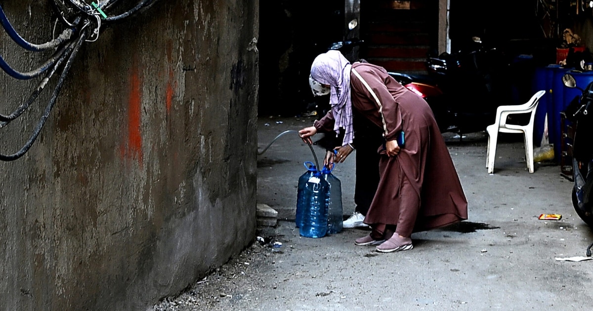 Attacks in Lebanon - Water supply for 360,000 people at risk | krone.at