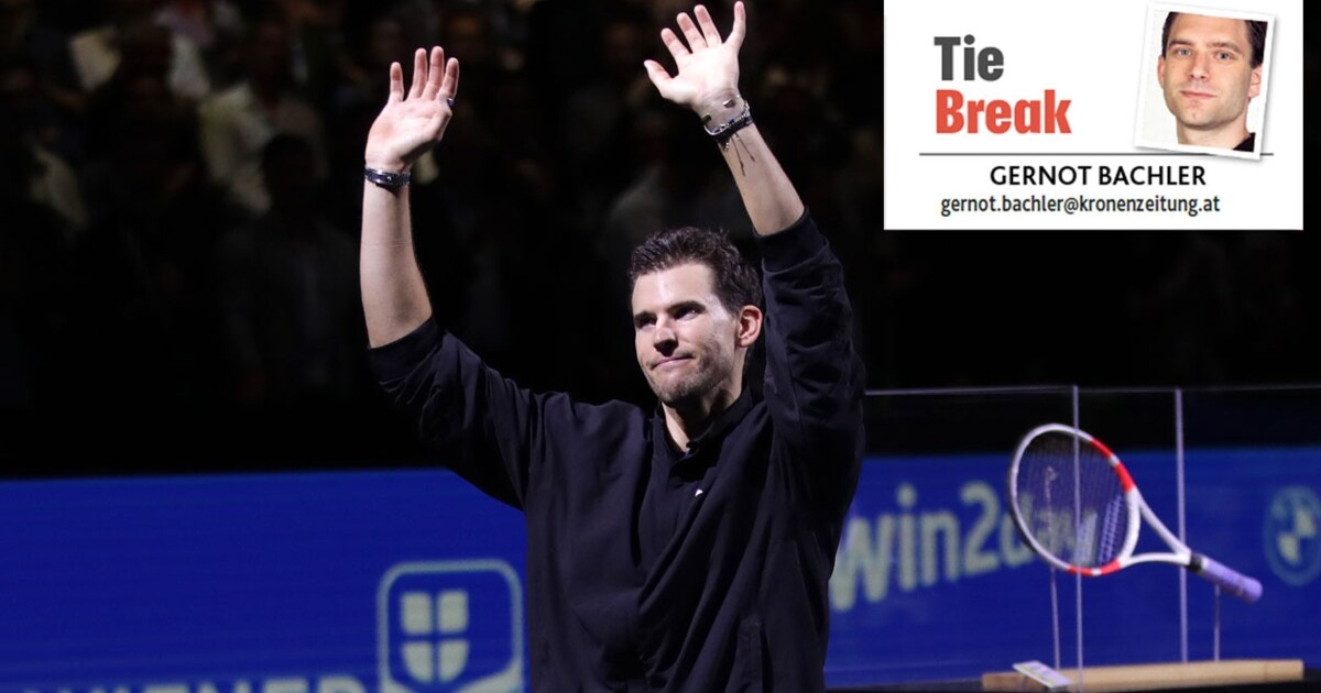 „Krone“-Kolumne - Dominic Thiem: Applaudieren statt nachtrauern | krone.at