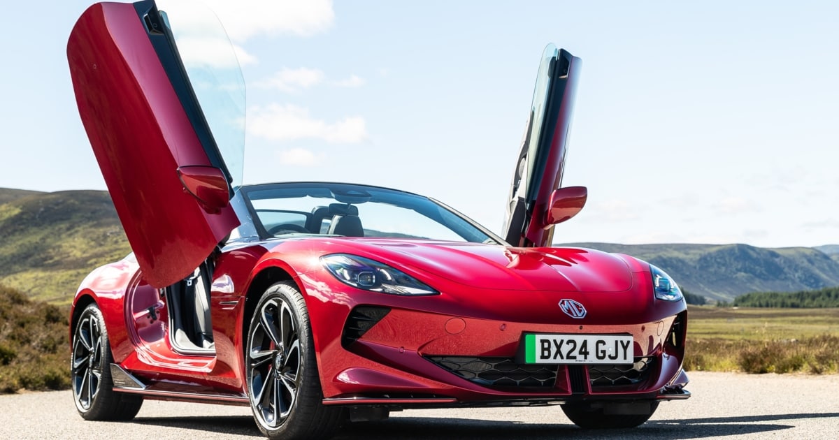 Mit Scherentüren! - MG Cyberster: Das kostet der erste E-Roadster | krone.at