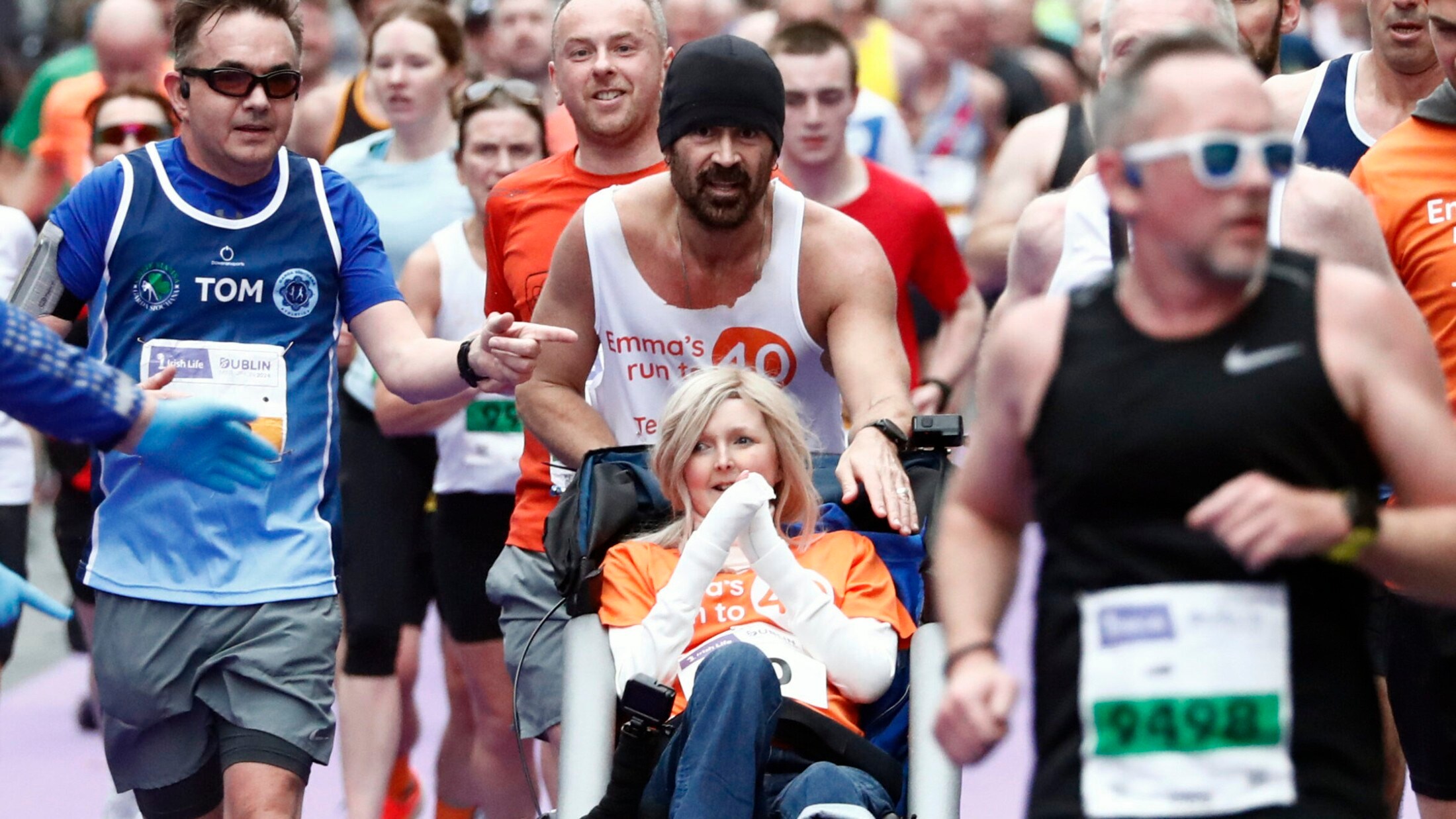 Great action - Colin Farrell ran a marathon for a sick friend | krone.at