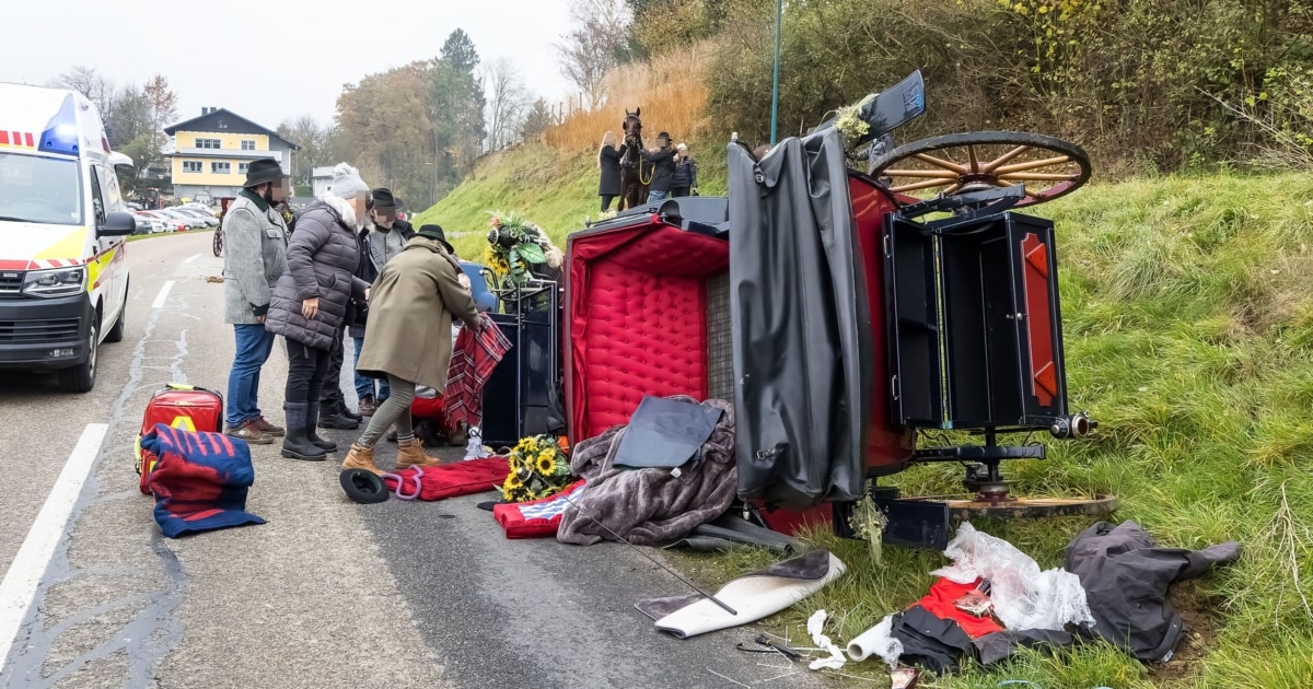 Youngest victim is 9 - Carriage accident results in two serious ...