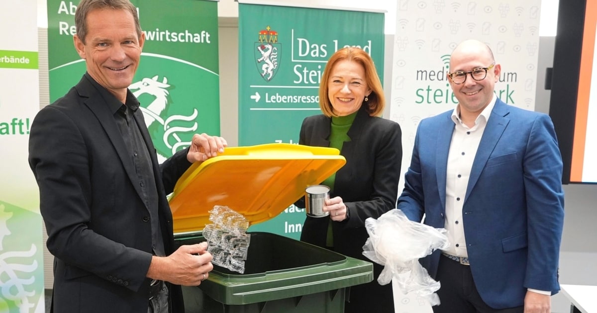 New in Styria - Waste system: What belongs in the yellow garbage can ...