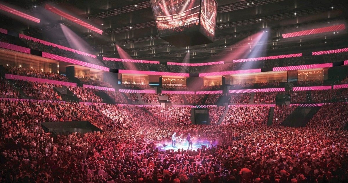 Now 2030 as the target - Event arena for Vienna, but now for real ...