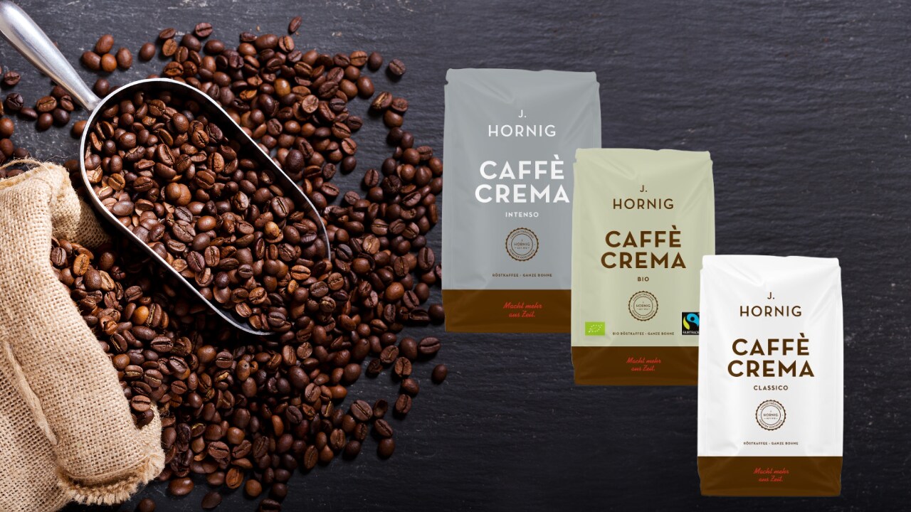 Jetzt teilnehmen - Gewinnen Sie J. Hornig Caffè Crema Trio Sets! | krone.at