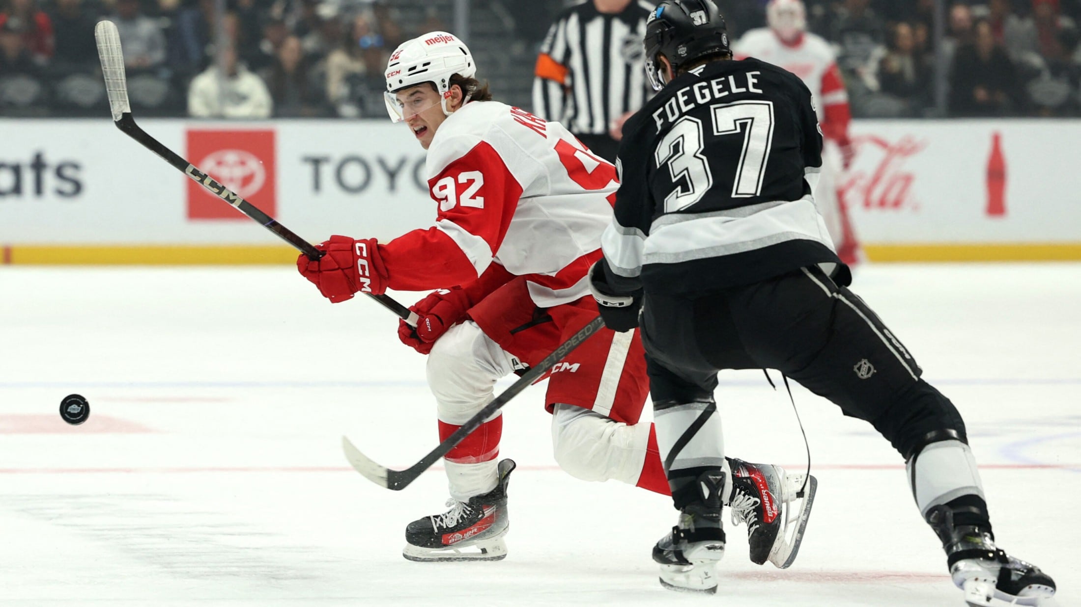 Nichts zu holen - Marco Rossi und Marco Kasper verlieren in der NHL ...