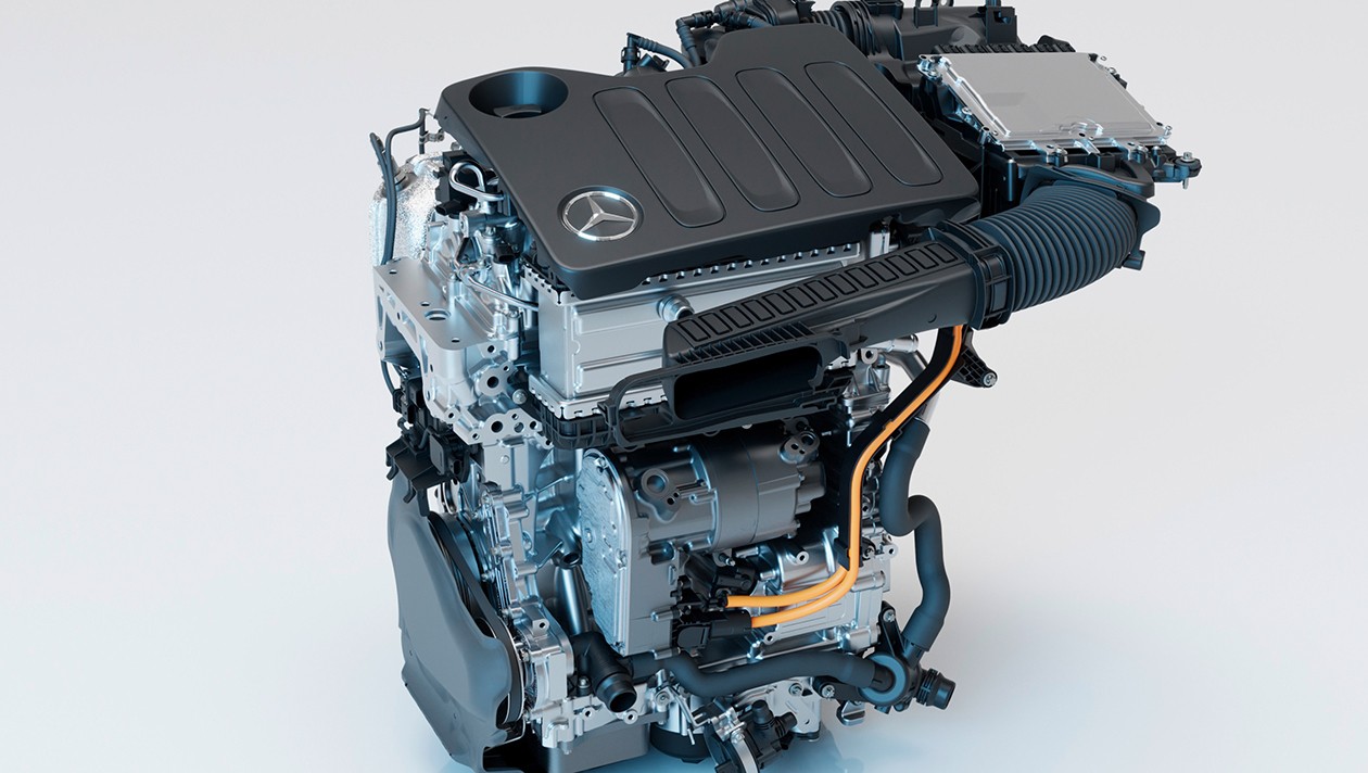 Burnt long ago? - Mercedes presents newly developed petrol engine ...