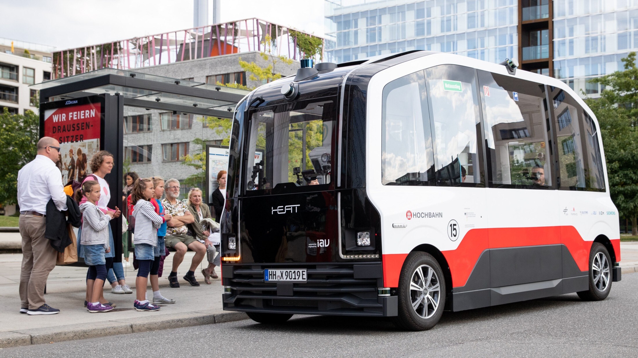 "Widespread use" - German cities rely on self-driving buses | krone.at