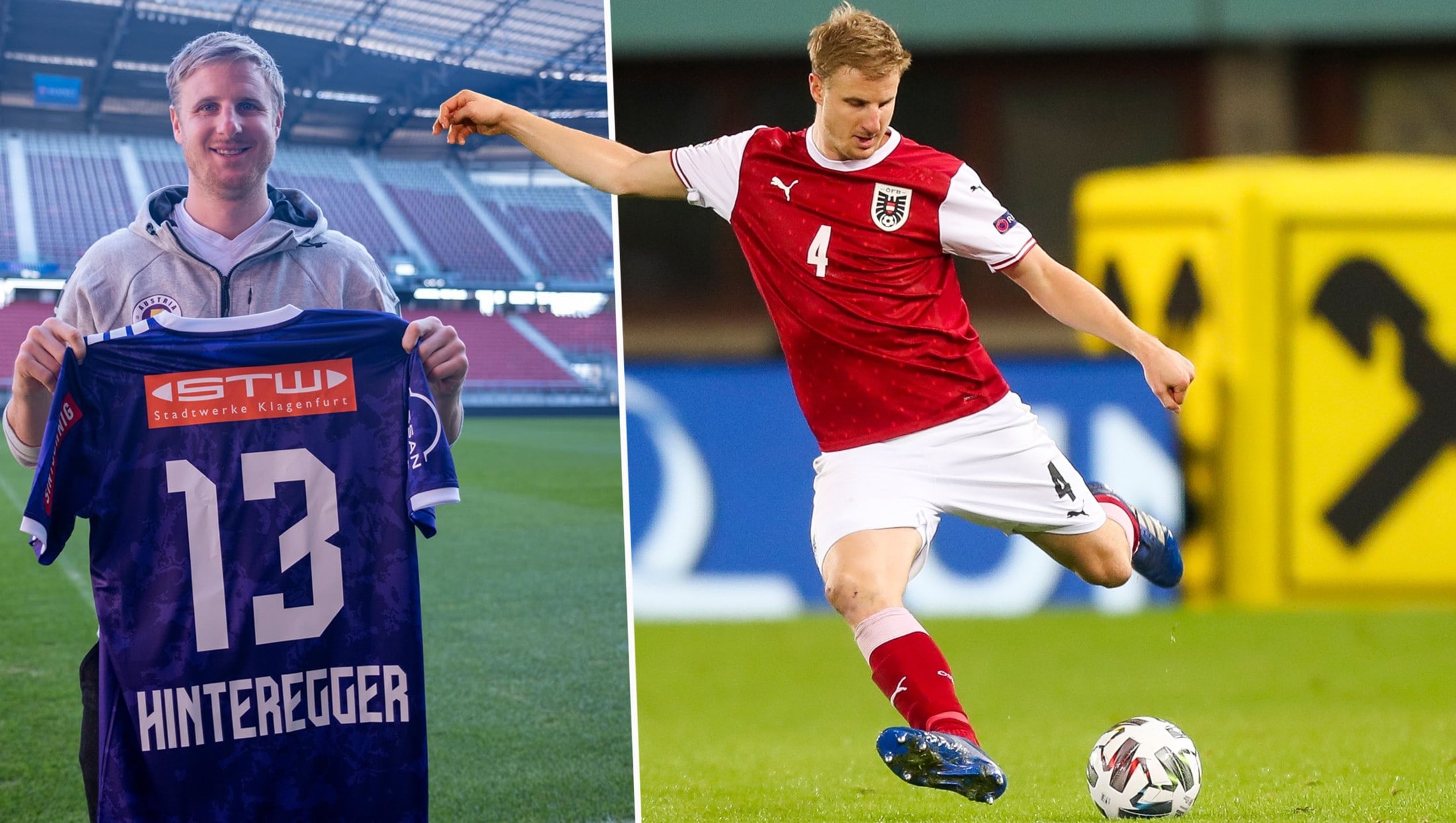 Transfer-Hammer - Offiziell: Hinteregger feiert sein Profi-Comeback ...