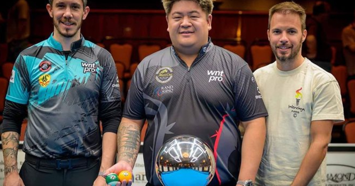Professional with the balls - Successful title defense for Mario He ...