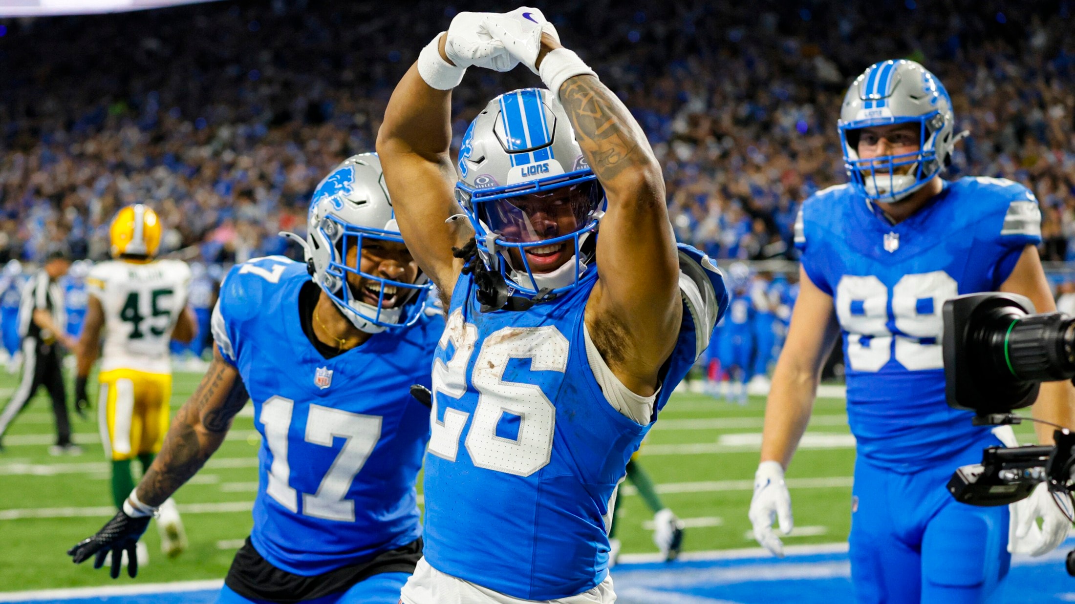 American Football - Detroit Lions in the playoffs after eleventh win in ...