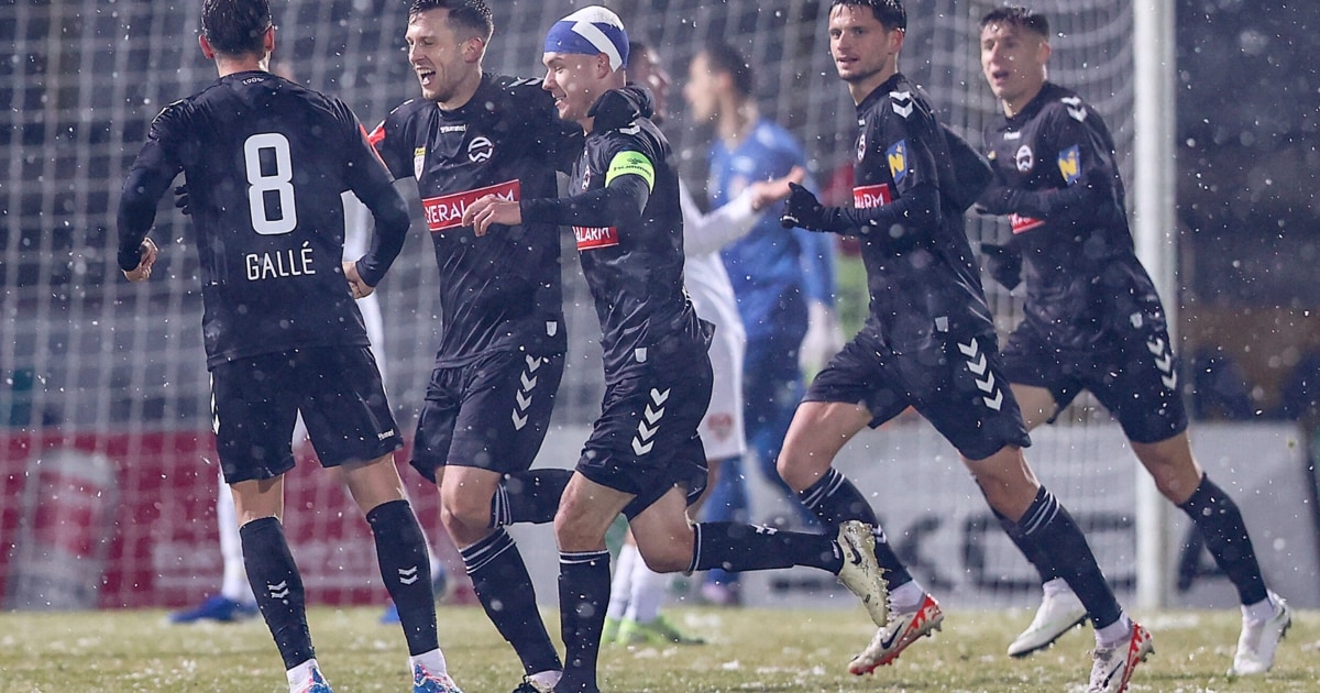 Second League - Admira go into the winter break with a three-point lead ...