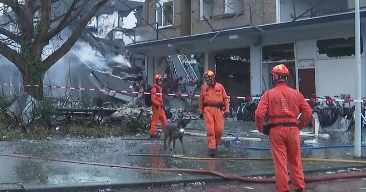 Haus stürzte ein - Explosion in Den Haag: Mehrere Tote und Vermisste ...