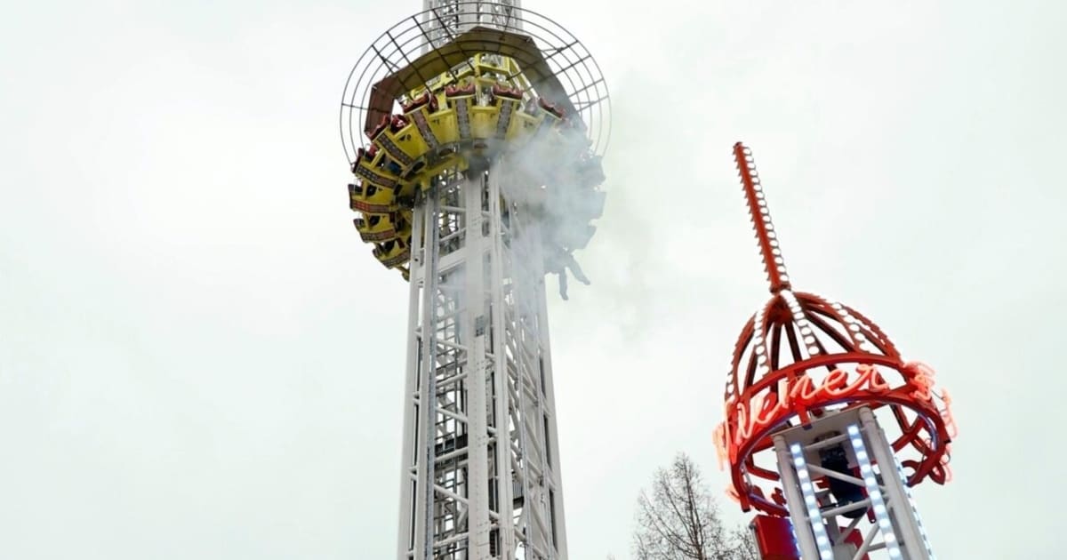 Tyrolean freefall tower - Boy hurtles to his death at 120 km/h: record ...
