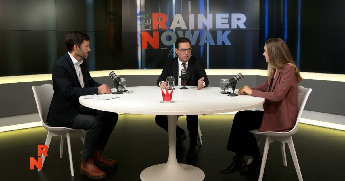 Rainer Nowak Talk: - „Der Sozialstaat ist mittlerweile überbordend ...