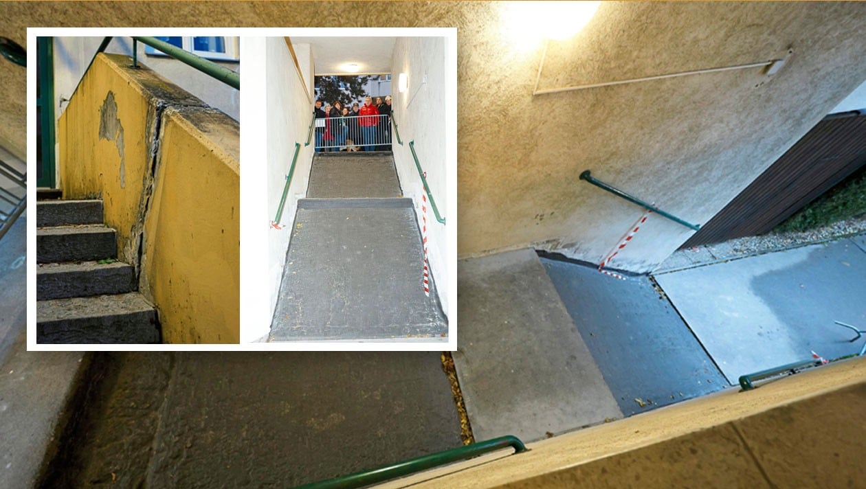 Who removed them? - Mystery surrounding “stolen” municipal staircase ...