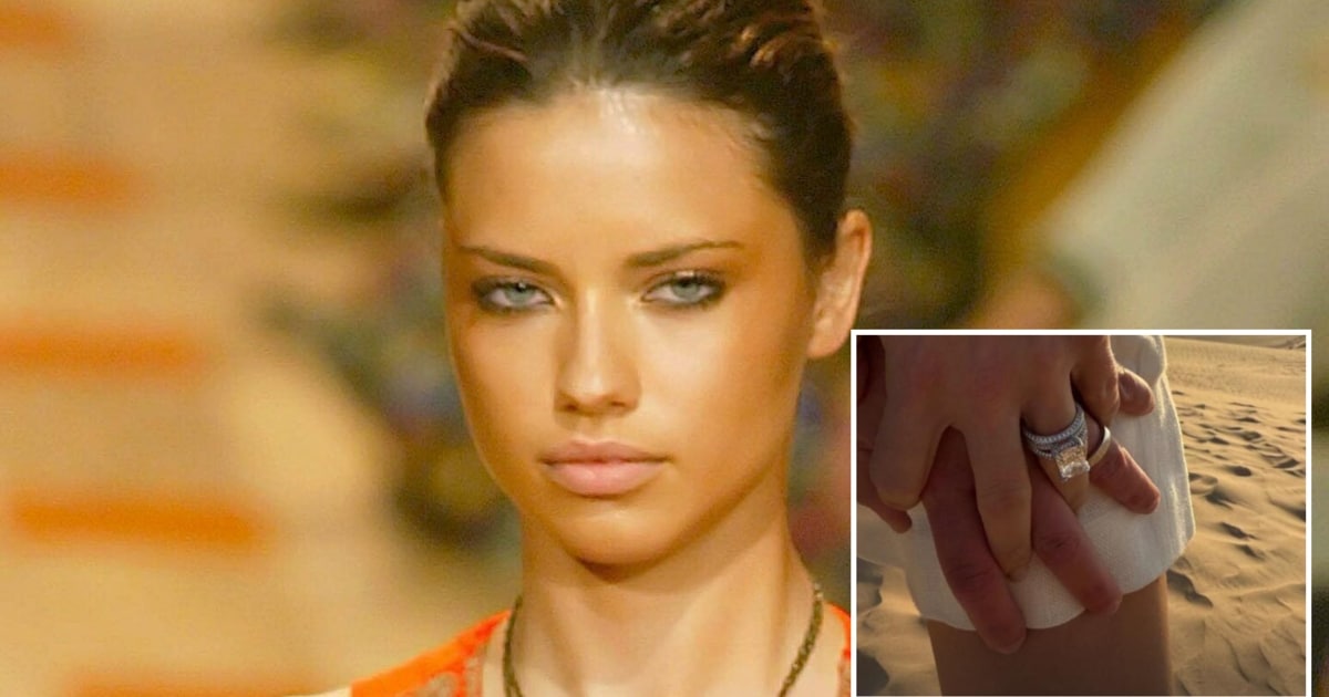 What a bling! - Supermodel Adriana Lima (43) got married | krone.at