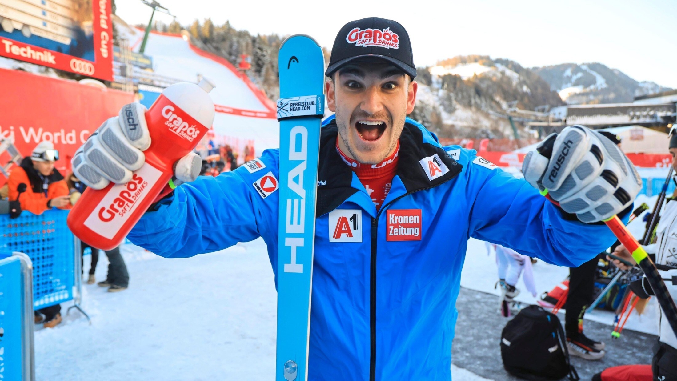 Überraschung in Gröden - Christkind für die Abfahrer war 104 Kilo schwer | krone.at