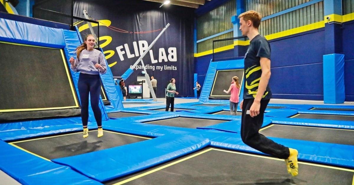 "Flip Lab" - Trampoline hall in Graz Center West in bankruptcy | krone.at