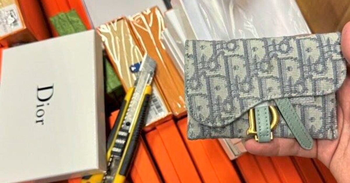 Product piracy - Counterfeit luxury items confiscated at the airport ...