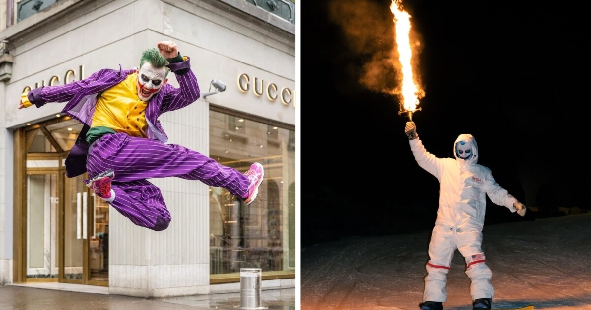 Crazy stunts & masks - “Big Air” pro is not for the faint-hearted ...