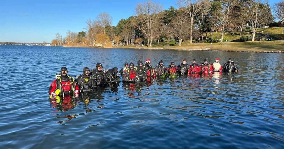 Die Feuerwehr taucht - Stets bereit, wenn unter Wasser der Hut brennt ...