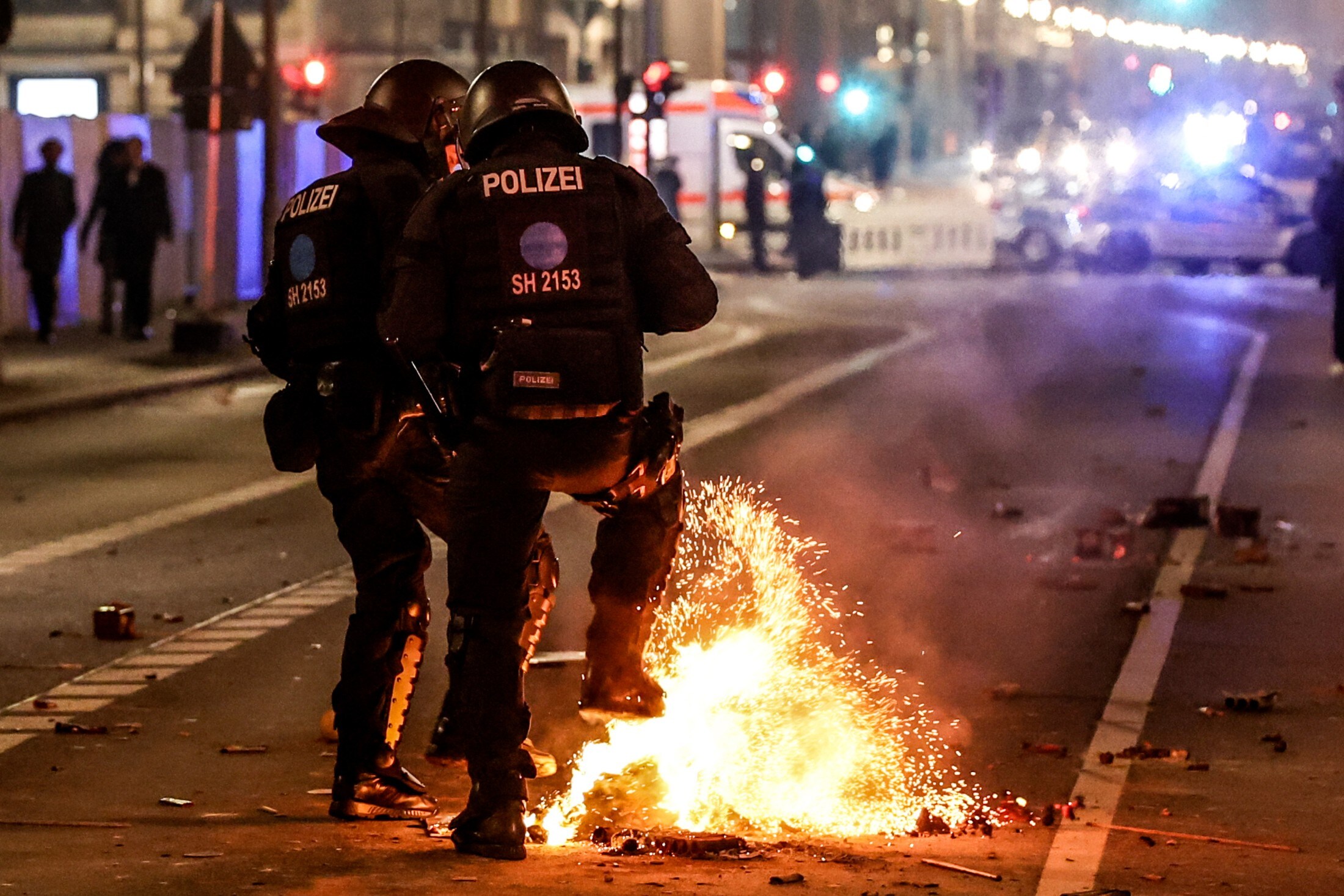 Riots in Berlin - 40 percent of the perpetrators without a German ...