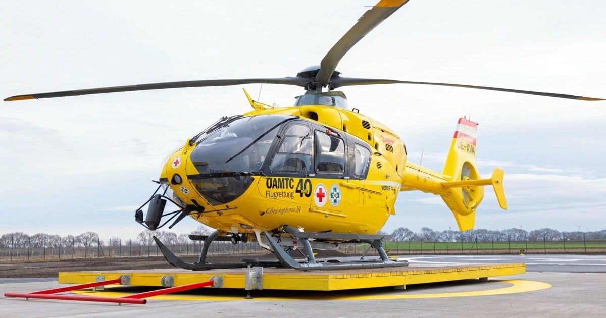 New location - Emergency doctor helicopter C18 now takes off from ...