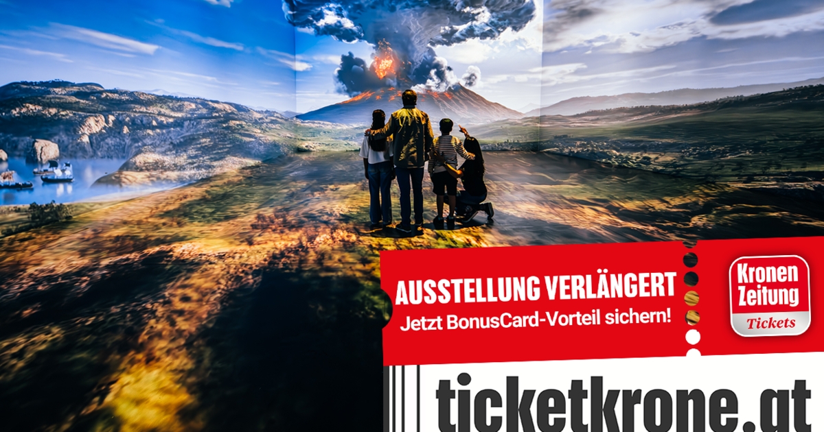 Jetzt Tickets sichern! - Immersive Pompeji Ausstellung bis 9.2. verlängert | krone.at