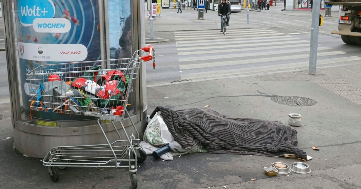Many citizens worried - Homeless people in Graz city center refuse help ...