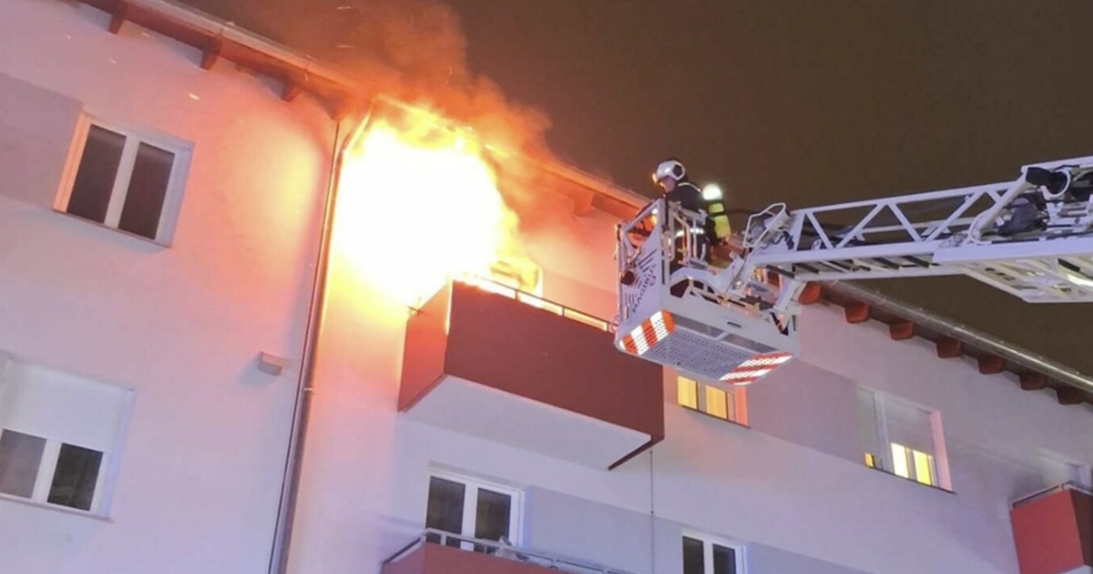 Katastrophe drohte - Flammen verschlingen Wohnung: Ein Verletzter ...